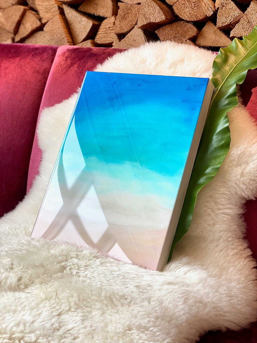 【Sarah Caudle / サラカードル】”Beach Dreaming" Open Edition Resin Art on Wood ...