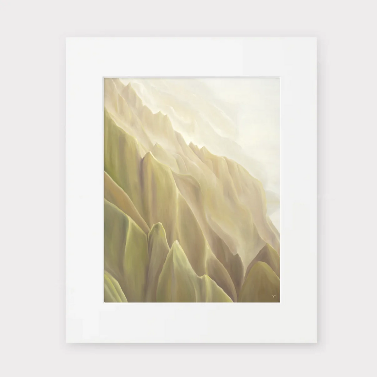 【Sarah Caudle / サラカードル】”Huaka'i”Matted Print – Sarah Caudle Art Japan