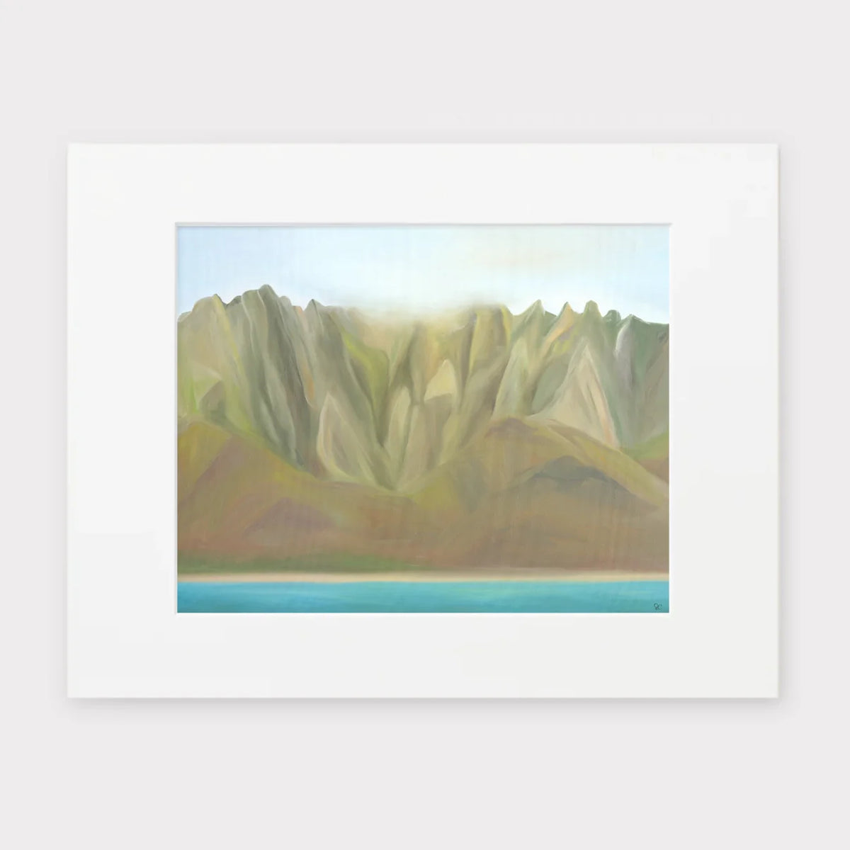 【Sarah Caudle / サラカードル】”Nā Pali Adventures”Matted Print – Sarah Caudle ...