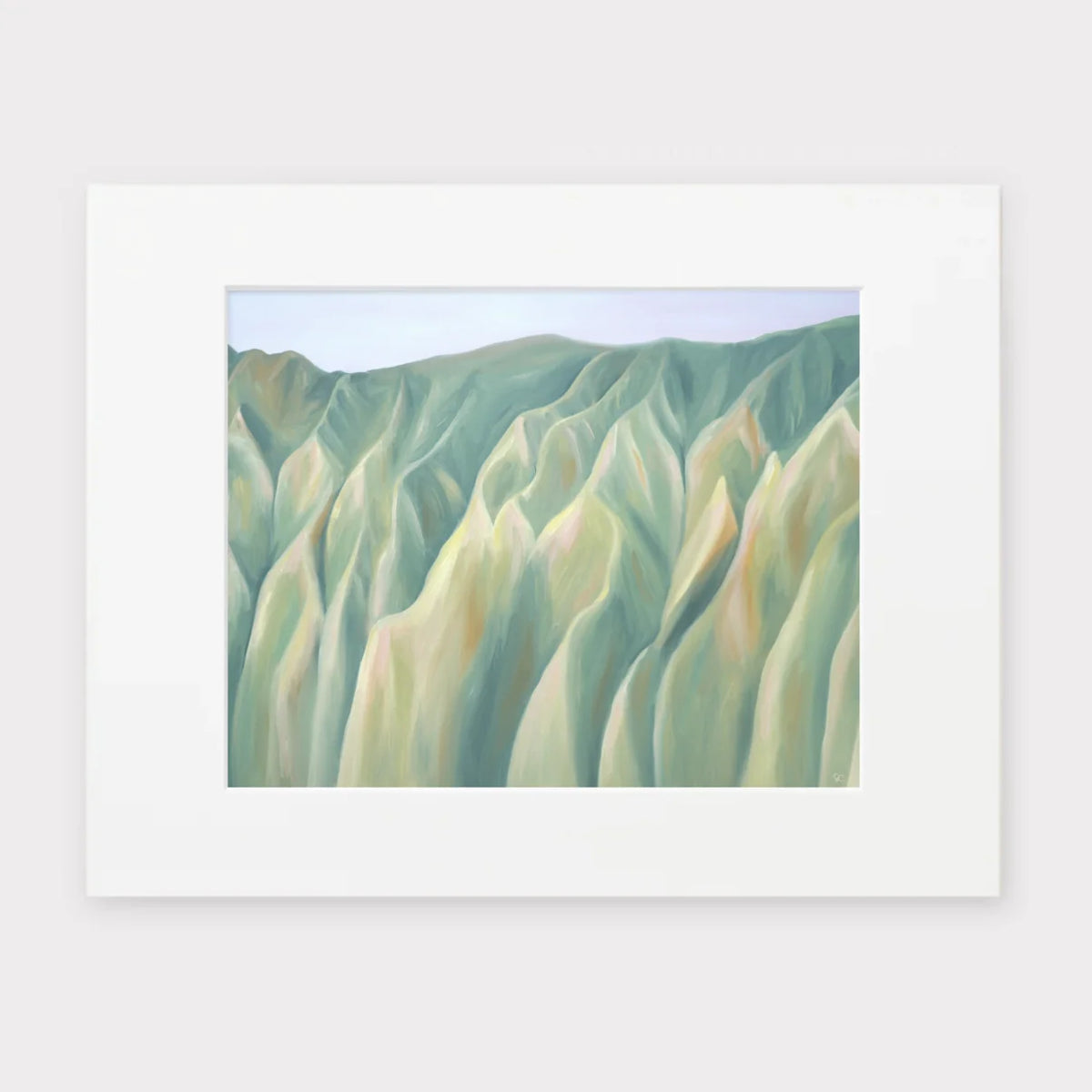 【Sarah Caudle / サラカードル】”Windward Side”Matted Print – Sarah Caudle Art Japan